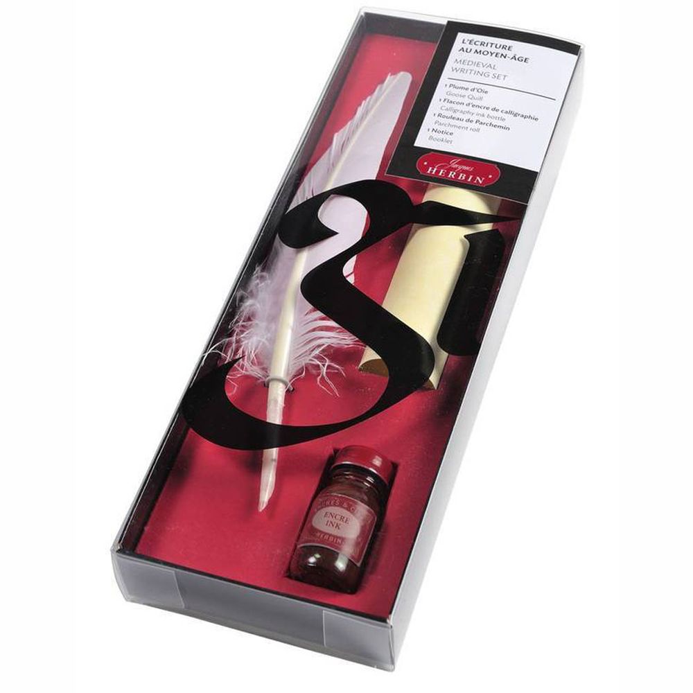 Kit Caligrafia Historic Medieval Writting Herbin - GrafittiArtes