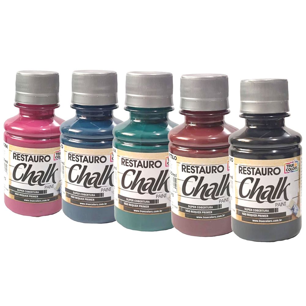 Tinta Restauro Chalk Paint Inktense 100 ml True Colors Avulso ...