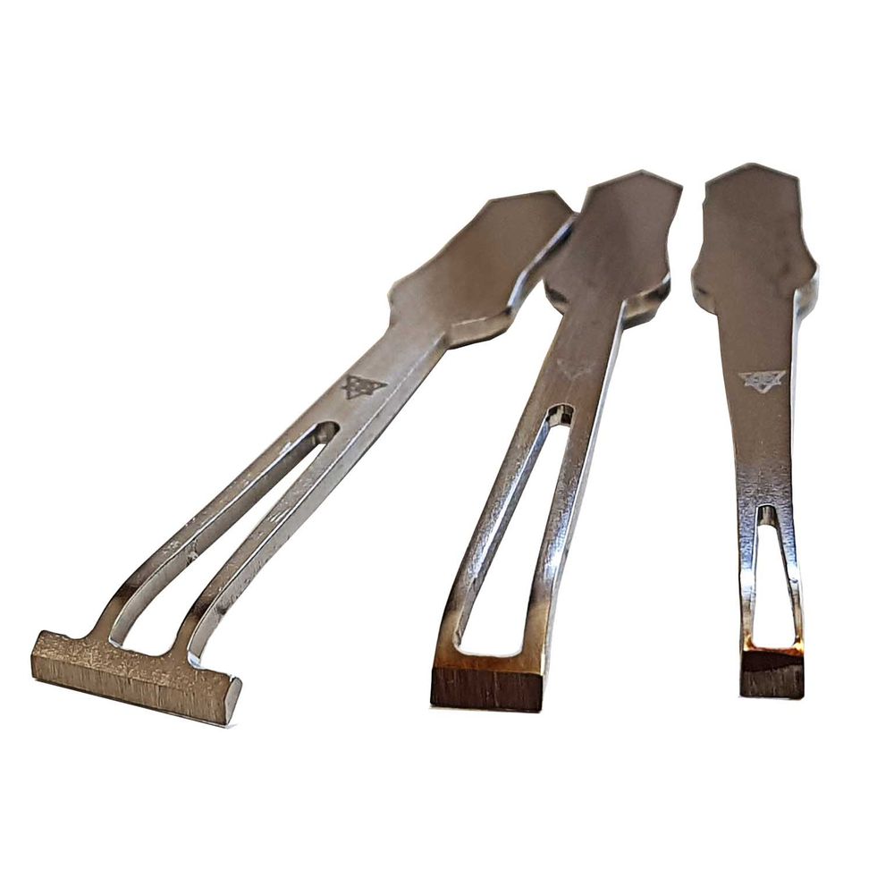 Ponteira Plate Rastelo Reto Liso Kit com 3 Unidades Ref.ST- BRRL ...